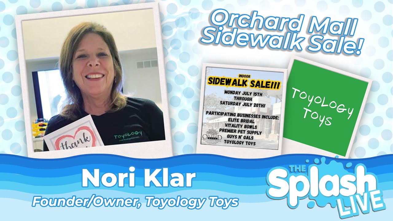 Special Sidewalk Sale at the Orchard Mall! | Nori Klar | Toyology Toys - YouTube