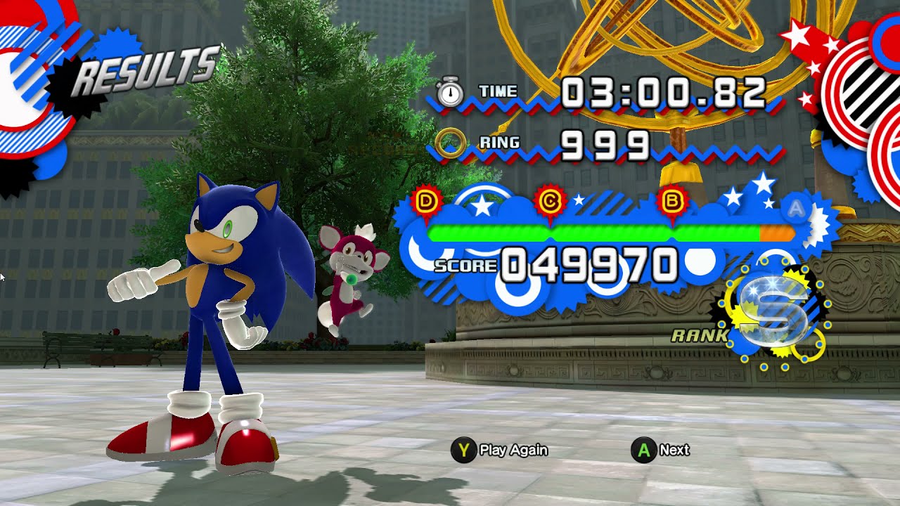 Sonic Generations (Sonic Unleashed Redux) : Empire City - S Rank - YouTube