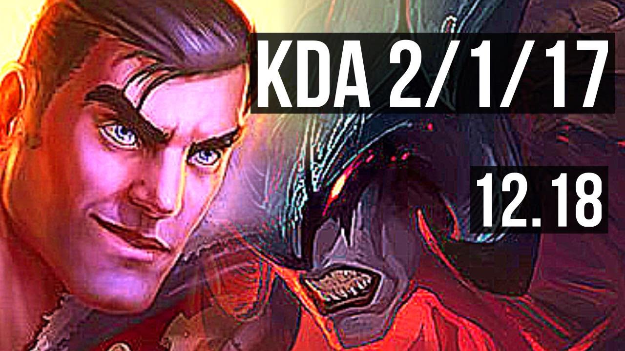 Jayce Vs Aatrox Top 2 1 17 1 4m Mastery 600 Games Kr