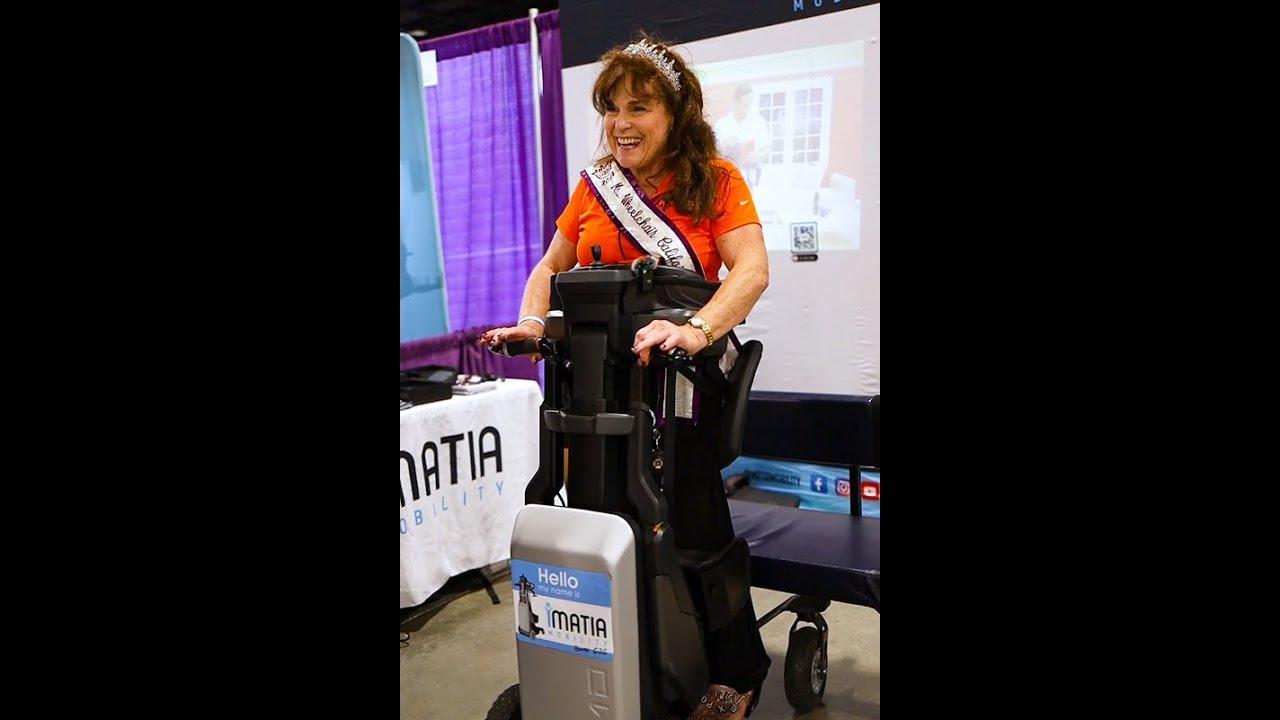 Ms. Wheelchair California Tries the Tek RMD M1 - YouTube