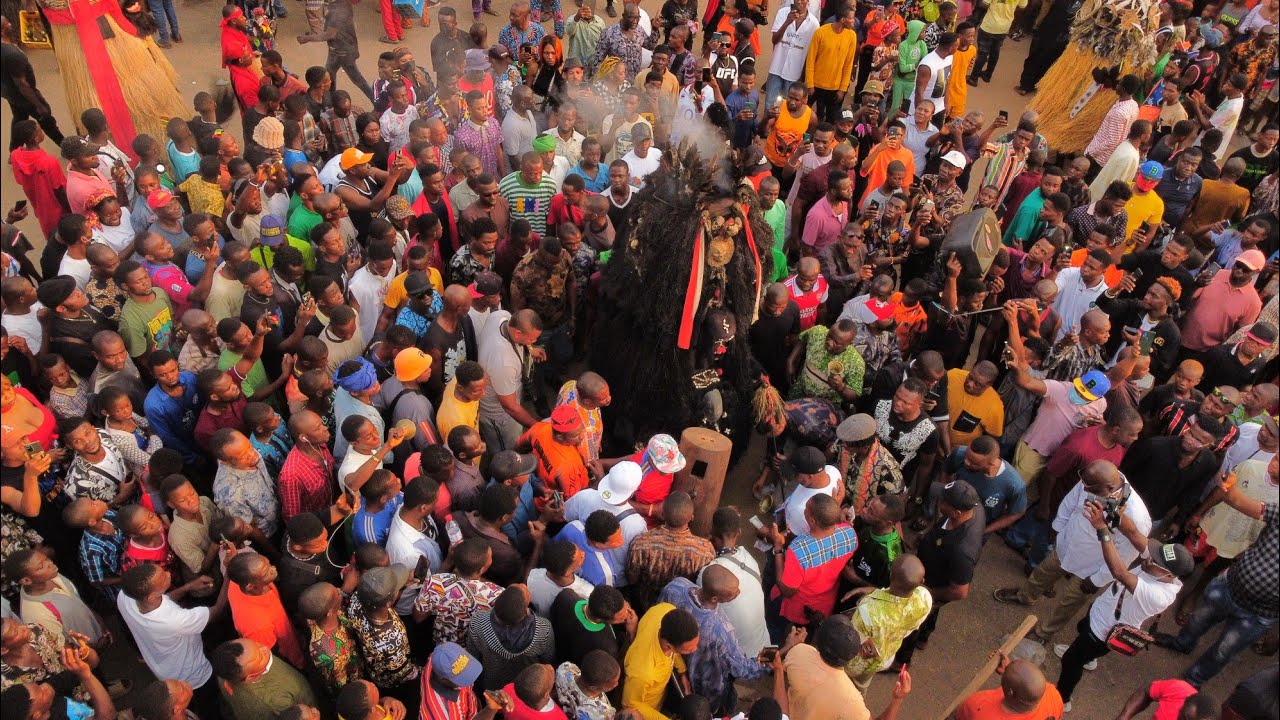 Most Prestigious Masquerade In Igboland || Ajọfia Nnewi,The Celebrity ...