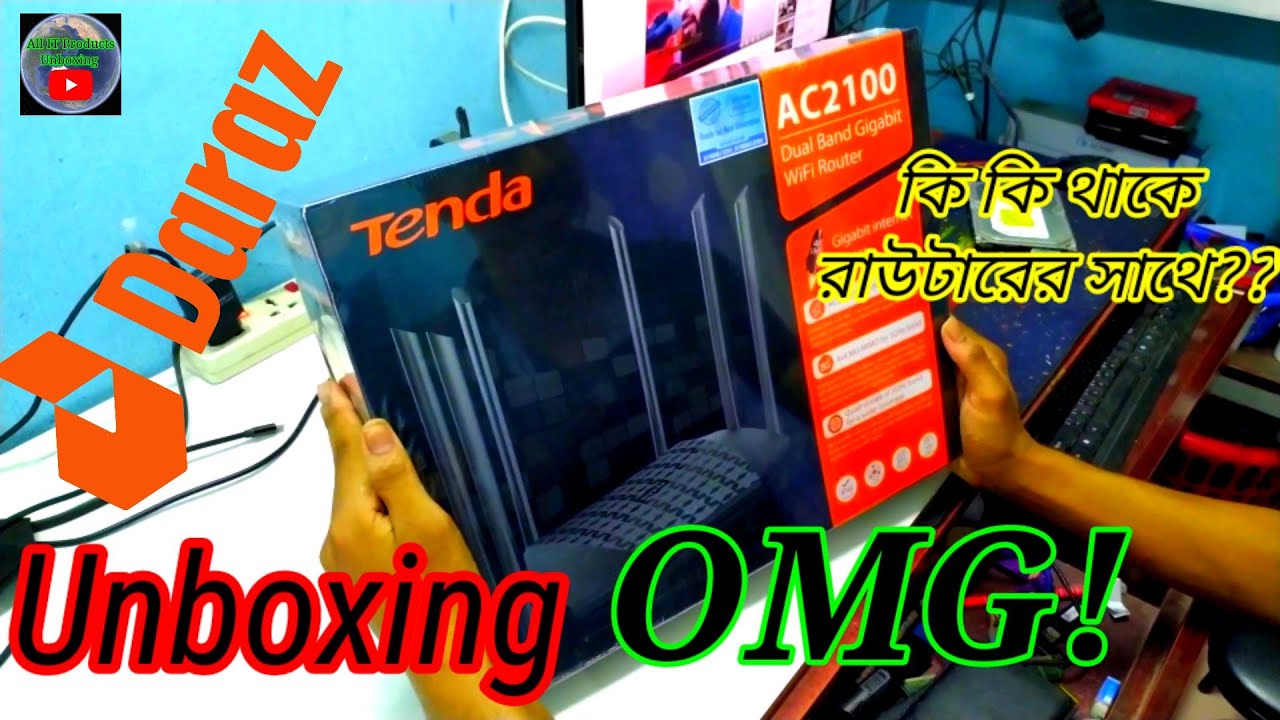 Tenda Ac21 Router Unboxing,Review,With What what Accessories.# ...