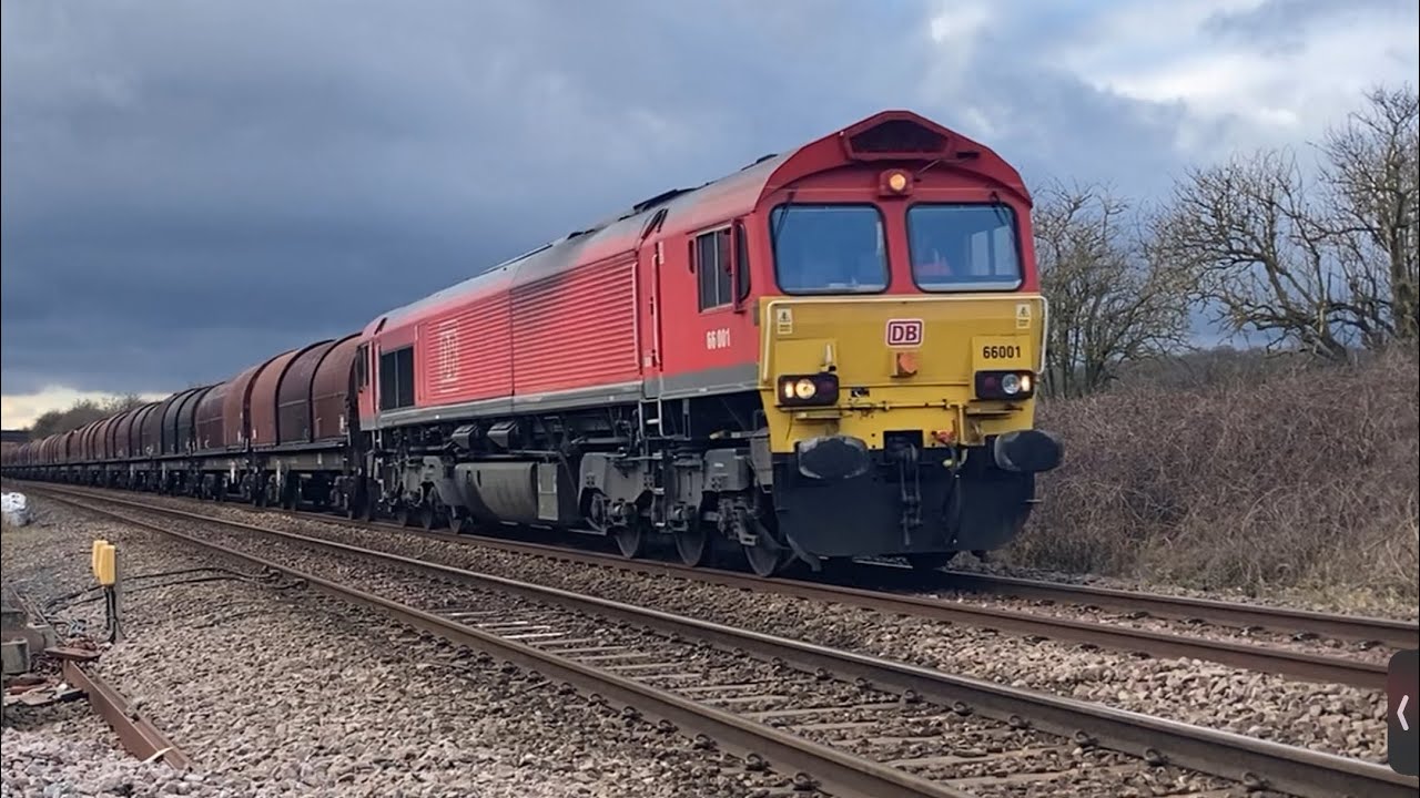 Class 66 Locomotive 66001 - YouTube