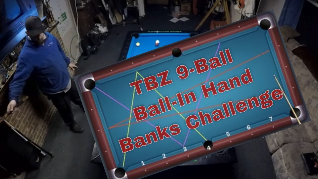 TBZ 9-Ball Banks Only BIH Challenge #ChallengeAccepted 9 Ball ghost ...