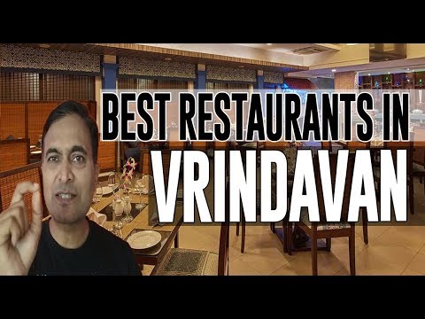Best Restaurants and Places to Eat in Vrindavan, India - YouTube