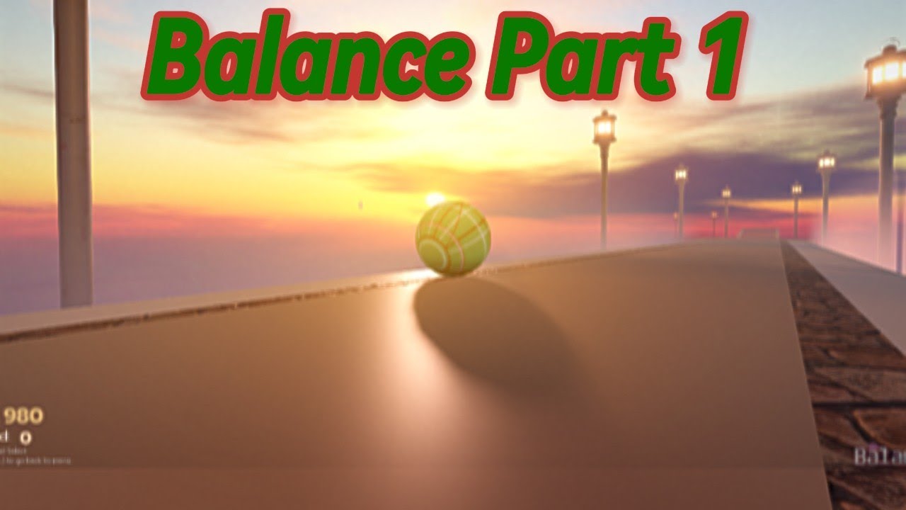This game was a lot of fun! | Balance Part 1 Roblox - YouTube