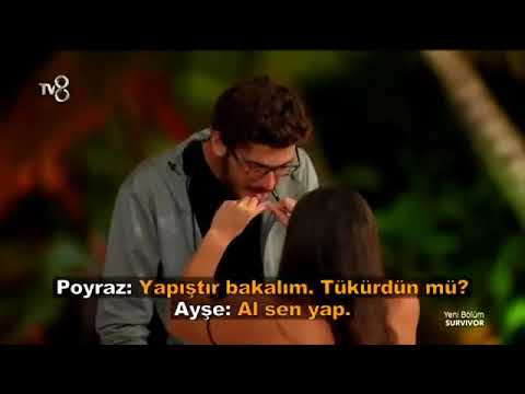 AYŞE YÜKSEL POYRAZ YİĞİT ÖPÜŞME