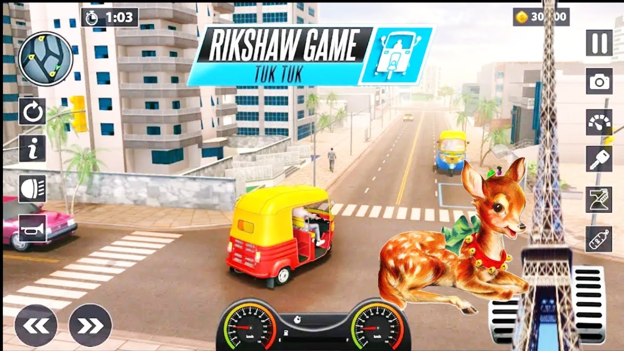 Auto Rickshaw Driving Simulator 3D | Tuk Tak Auto Driver Game For Pc ...