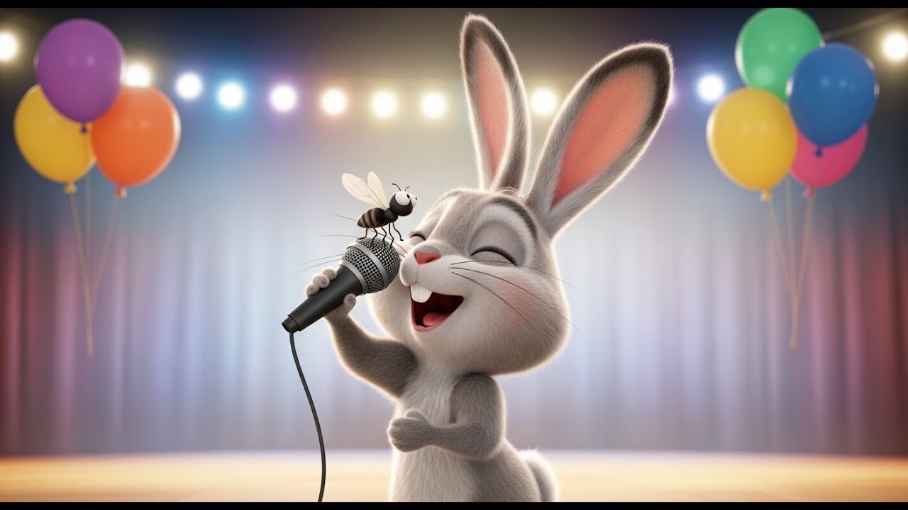 Little Peter Rabbit Had a Fly Upon His Nose | Classic Nursery Rhyme ...