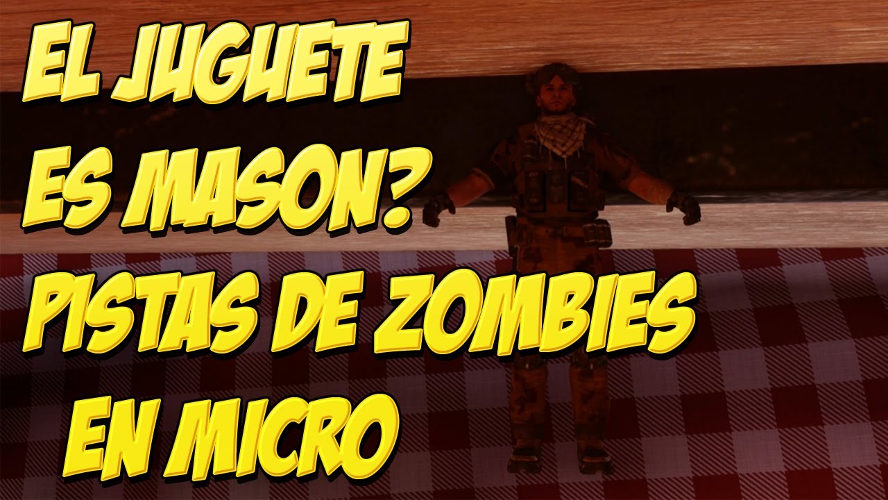 BO3 Pistas de Zombies en el mapa de Micro y...... Mason? - YouTube