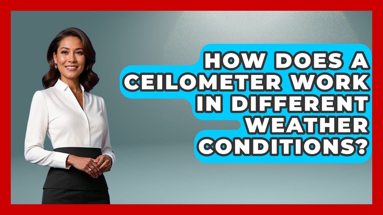 How Does A Ceilometer Work In Different Weather Conditions? - Weather ...