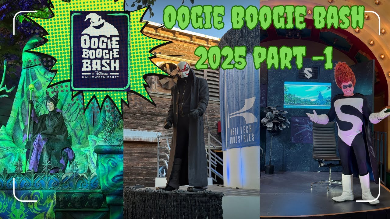 Oogie Boogie Bash 2025 Part -1 - YouTube