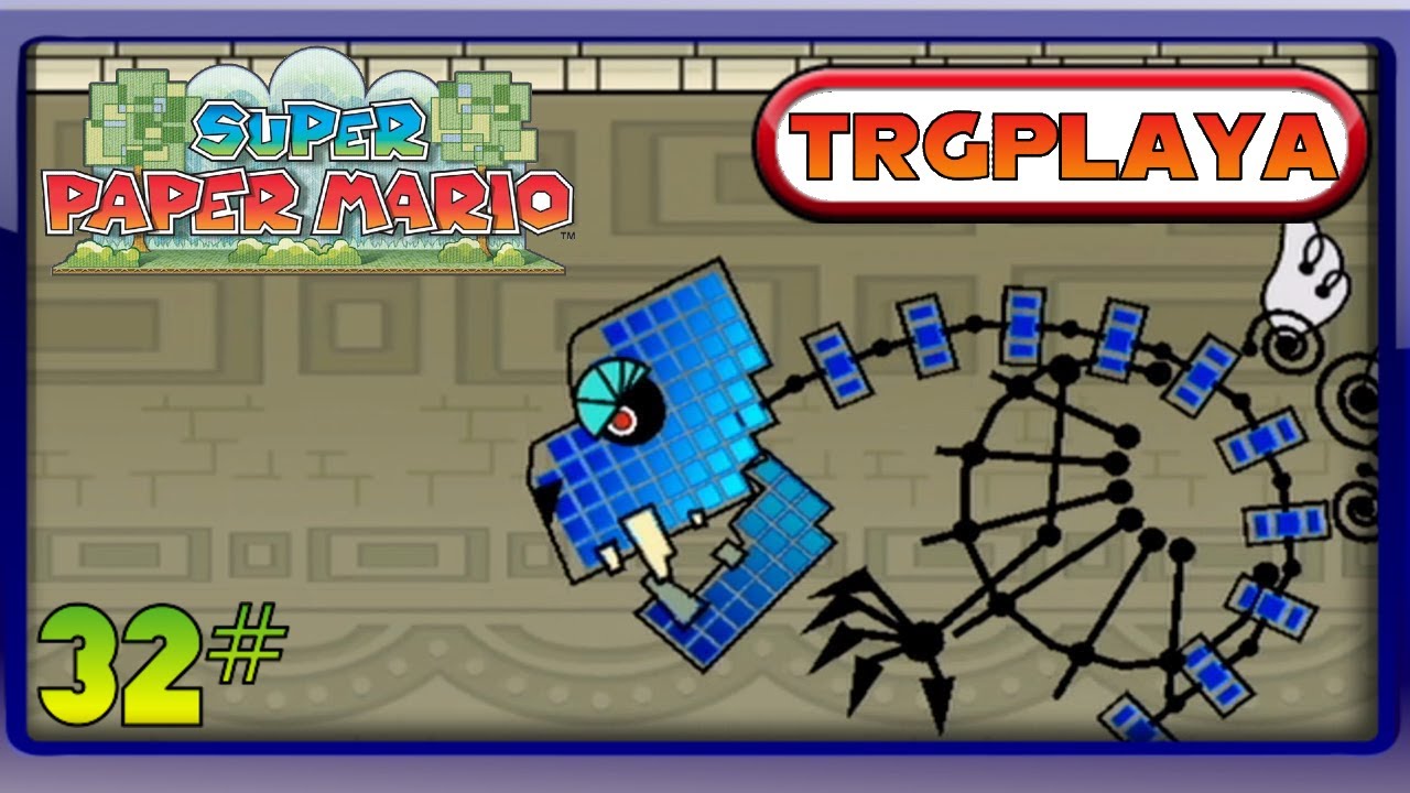 Super Paper Mario Walkthrough - Part 32 - Chapter 7-4 - A Bone-Chilling ...