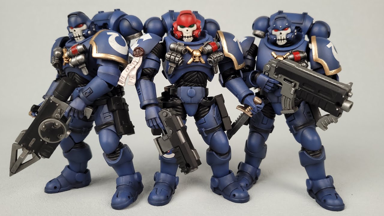 JOYTOY Warhammer 40K Ultramarines Primaris Reivers 😎 - YouTube