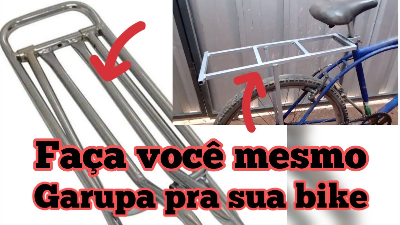 Como fazer uma garupa pra sua bike! Baratinho. #bikelover #bike # ...