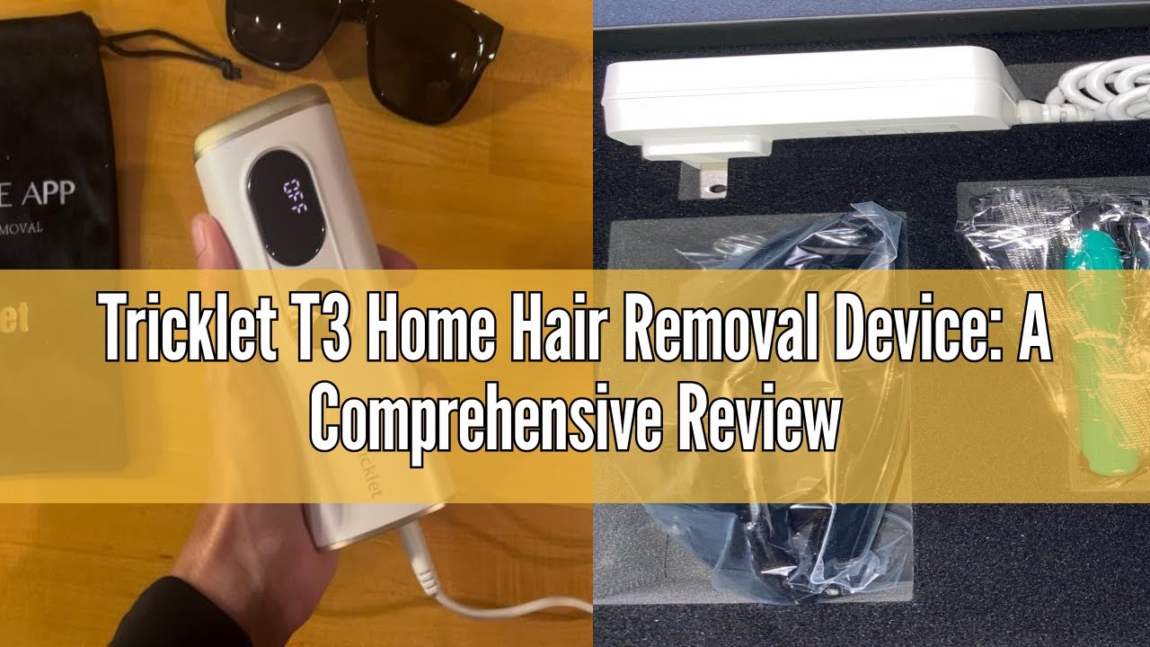 Tricklet T3 Home Hair Removal Device: A Comprehensive Review - YouTube