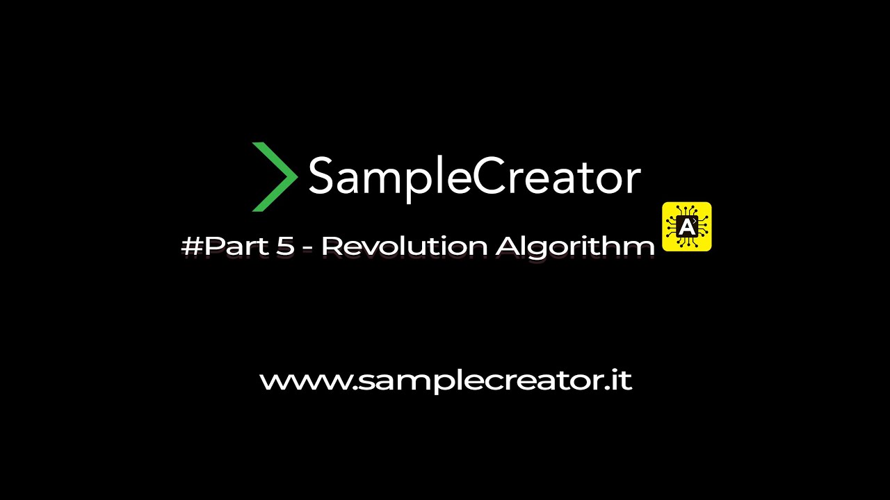 Demo Sample Creator - Cherubini(Roma) #Part 5 Revolution Algorithm - YouTube