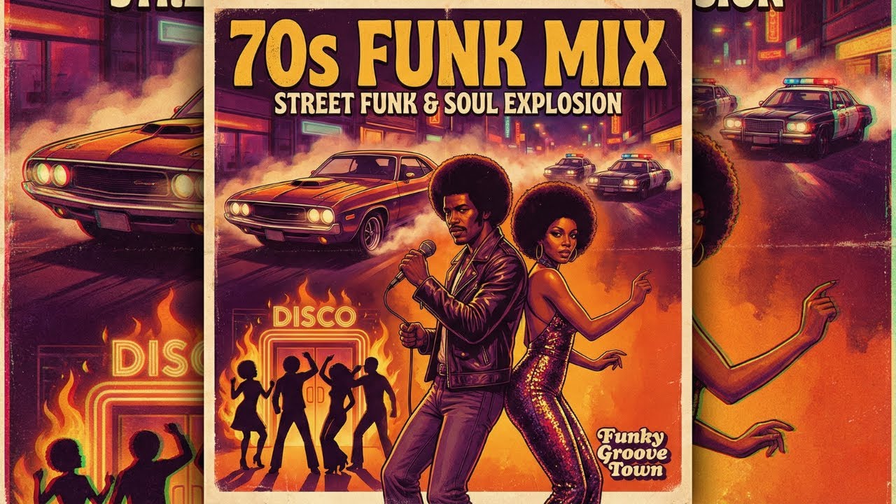 Midnight Street Funk🔥｜70s Cinematic Soul & Rare Grooves📽️ - YouTube