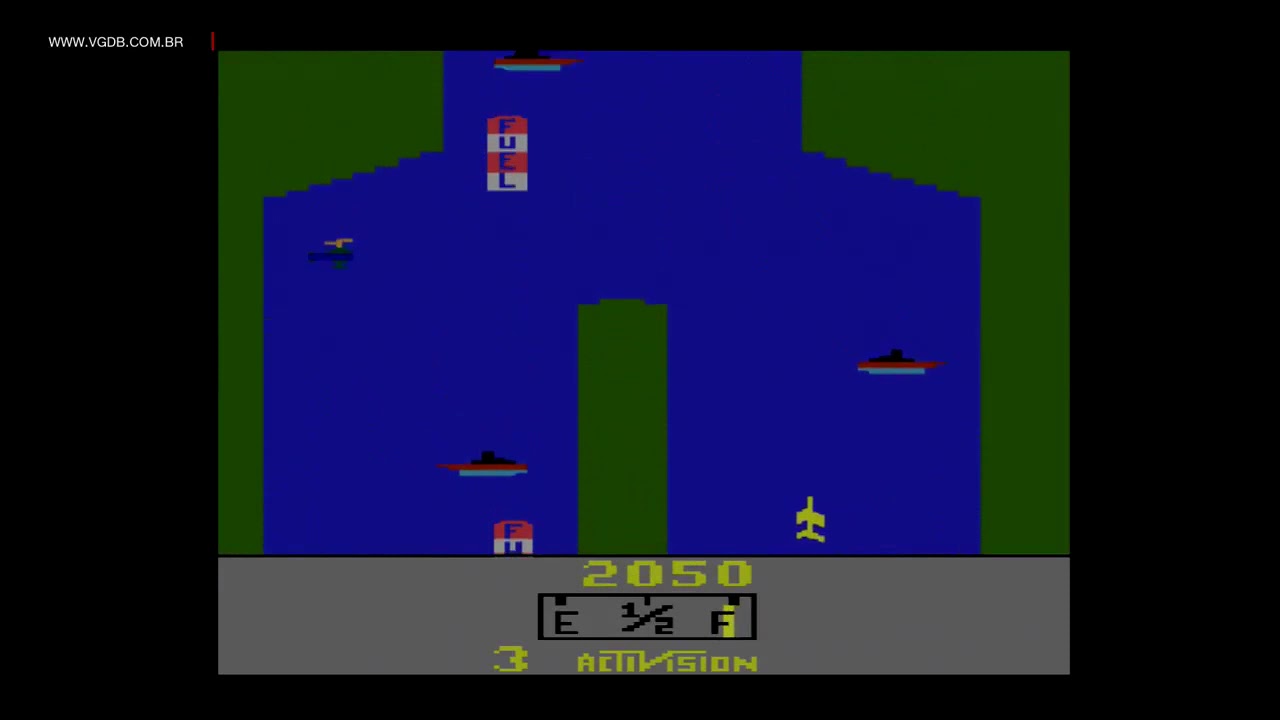 River Raid - Activision Anthology - Sony PlayStation 2 - VGDB - YouTube