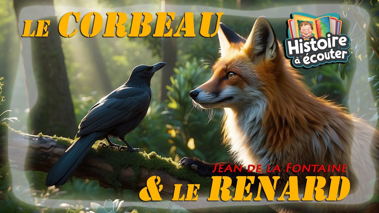 Le Corbeau et le Renard "Jean de la Fontaine". - YouTube