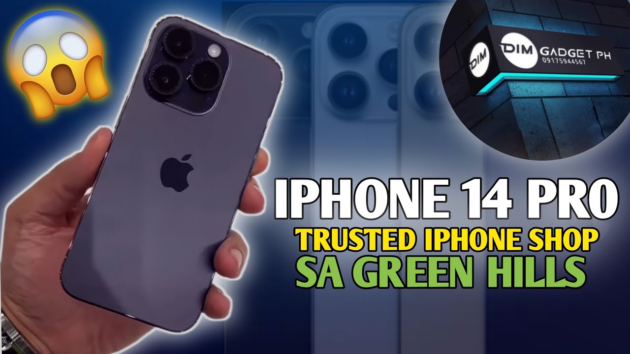 DIM GADGET PH ALREADY HAVE IPHONE 14 PRO! - YouTube