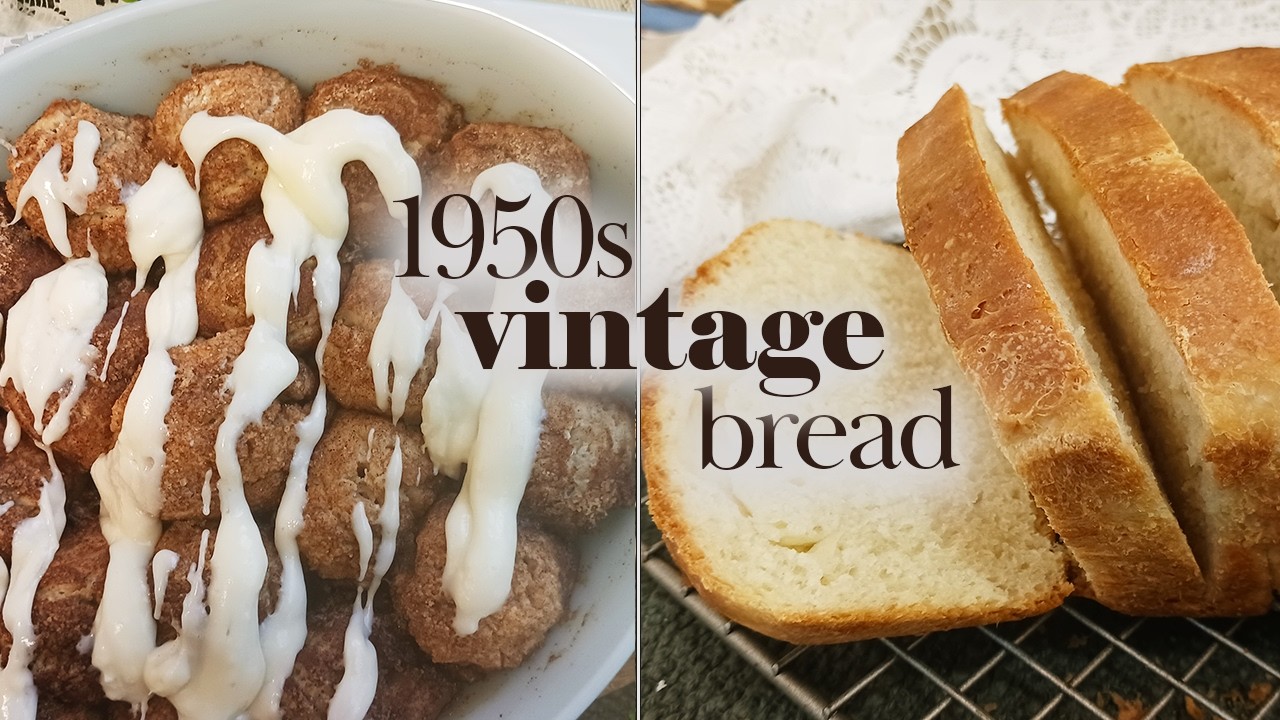 Classic Vintage Bread Recipe You Can Make At Home - YouTube