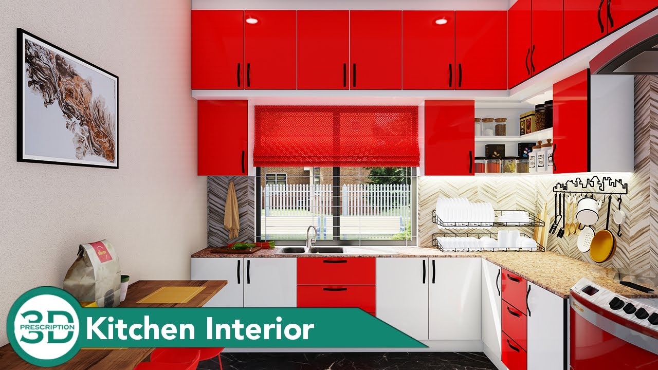 10x8 Kitchen Interior Design I Modular kitchen design - YouTube