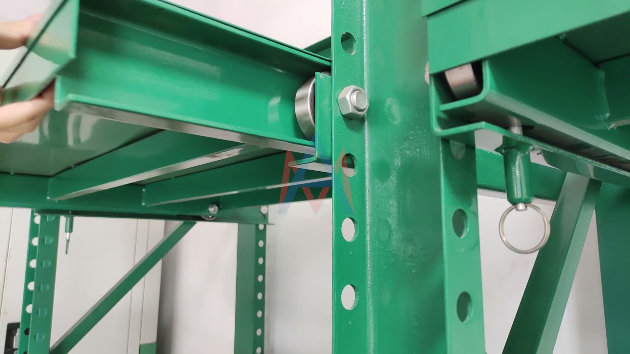 Mold storage rack detail show - YouTube