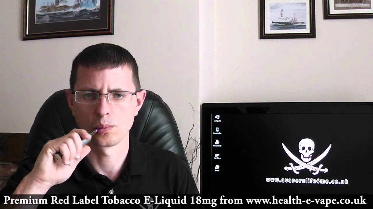 Premium Red Label Tobacco E-Liquid - YouTube