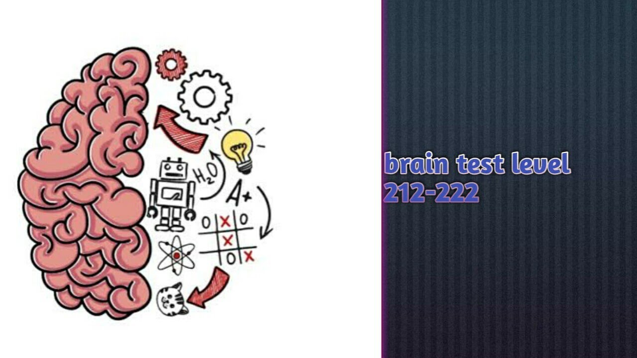Brain test level 212-222 Walkthrough - YouTube