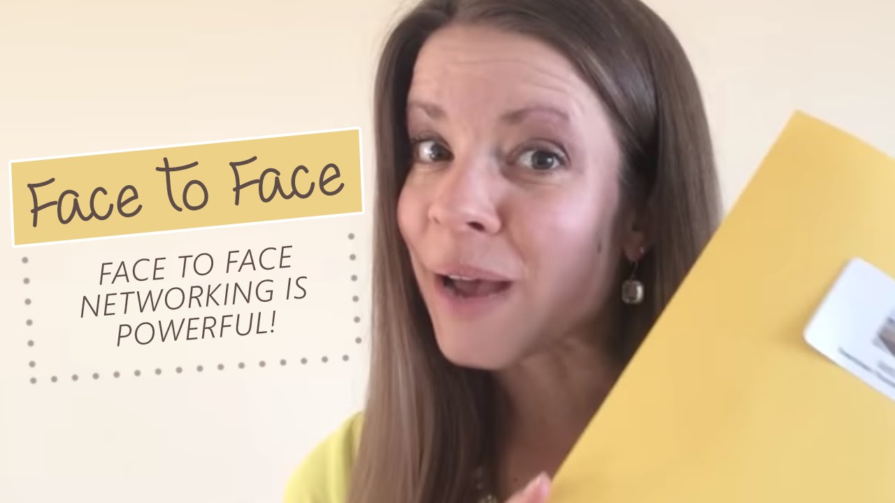 Face to Face Networking is Powerful! - YouTube
