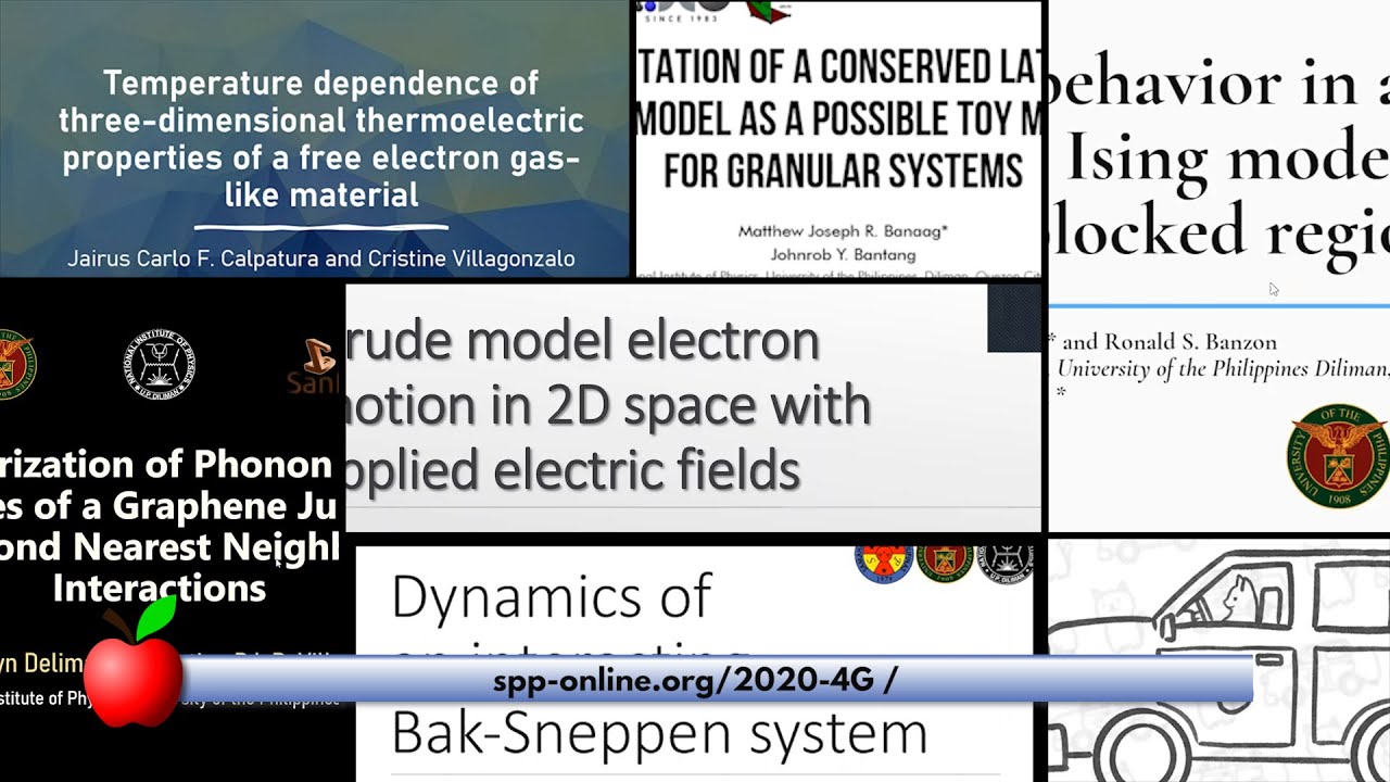 SPP 2020 Session 4G: Condensed Matter & Materials Science ...