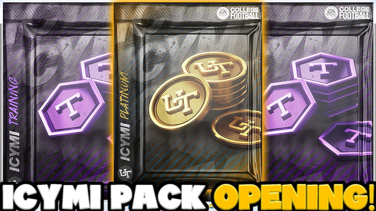 ICYMI IS LIVE! ANOTHER GLITCHED PACK!? ICYMI PACK OPENING! CFB 25 ...