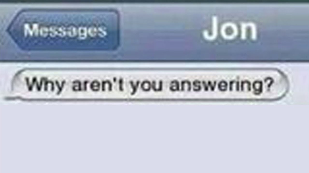 Getting left on read meme - YouTube