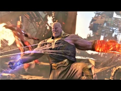 Yenilmezler vs Thanos | Kapışma Sahnesi | HD