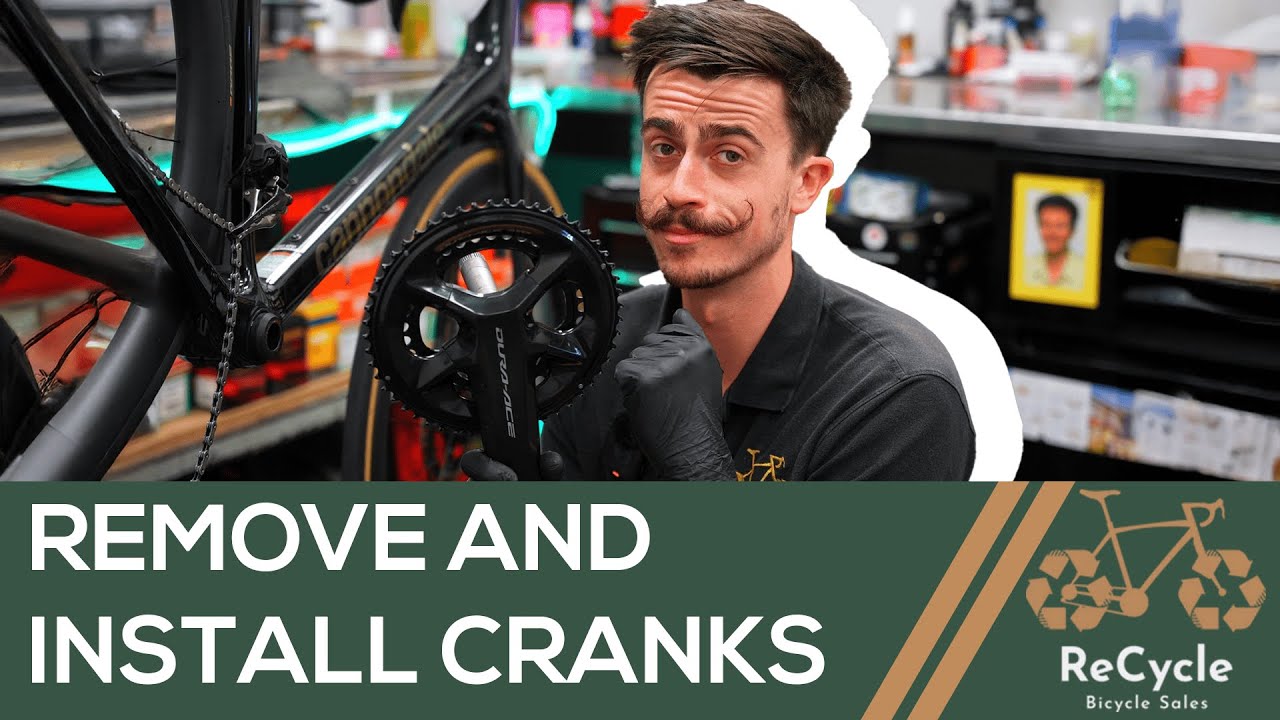 How to Easily Remove and Install Shimano Cranks! - YouTube