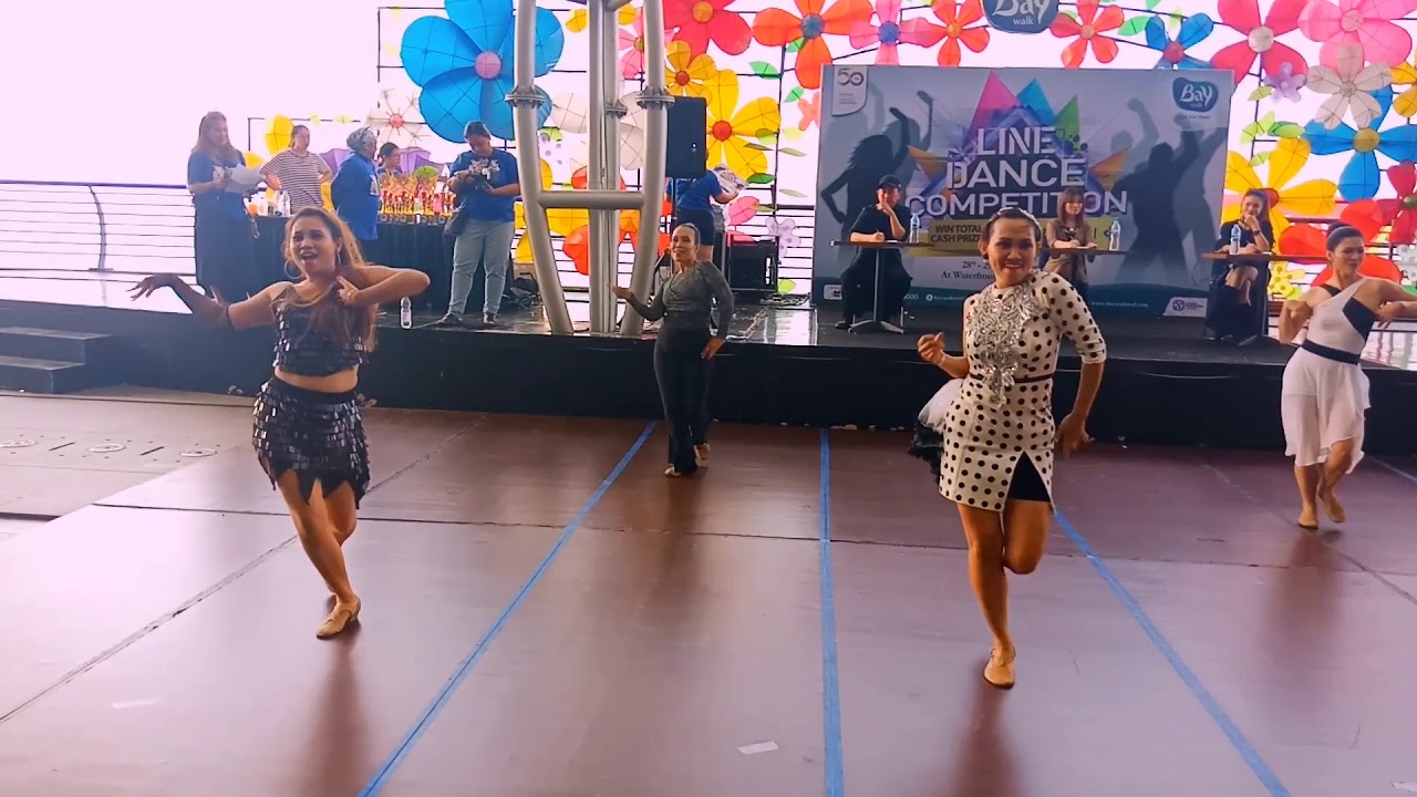 Whatever - Line Dance Competition - YouTube