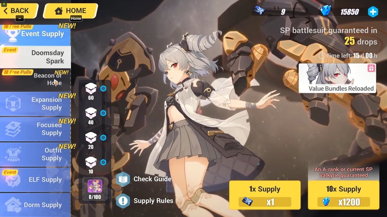 Honkai Impact 3rd 6.6 PROMETHEUS gacha - YouTube