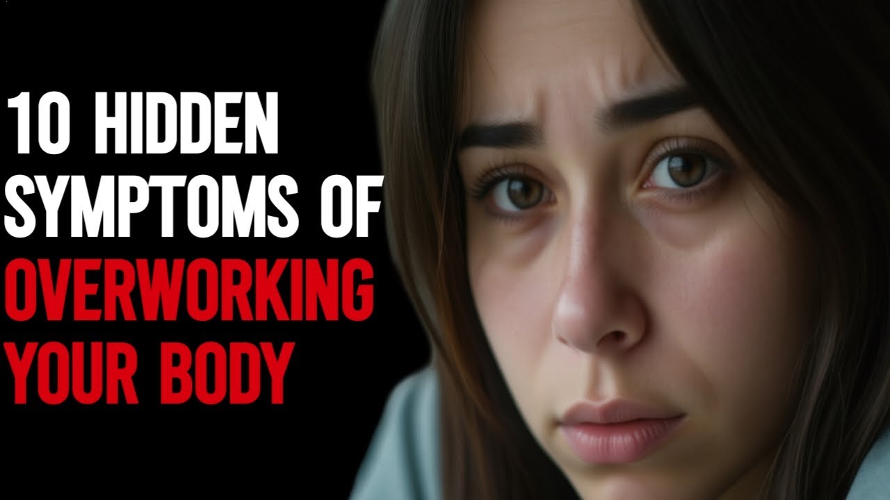 10 Signs You’re Overworking Your Body Without Realizing It - YouTube