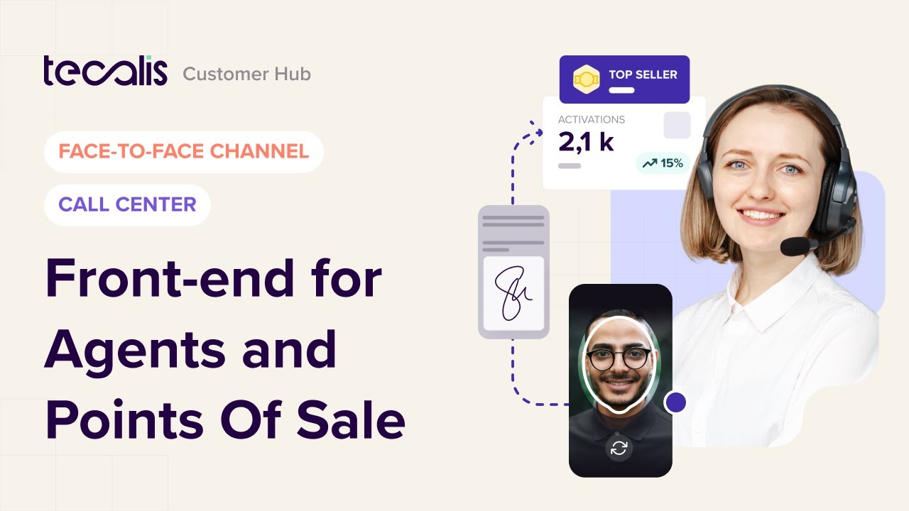 Tecalis Customer Hub | Sales Front-End Web-App for Agents, Managers and ...