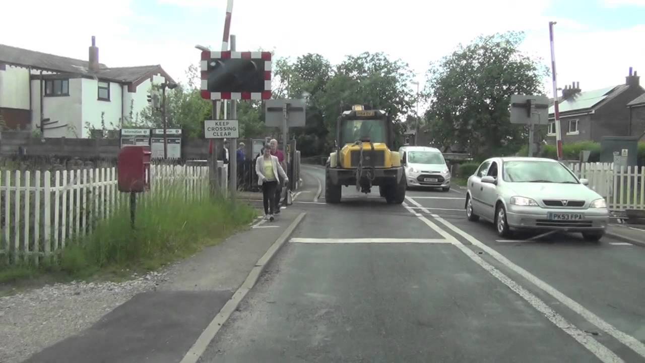 Moss Side Level Crossing - YouTube