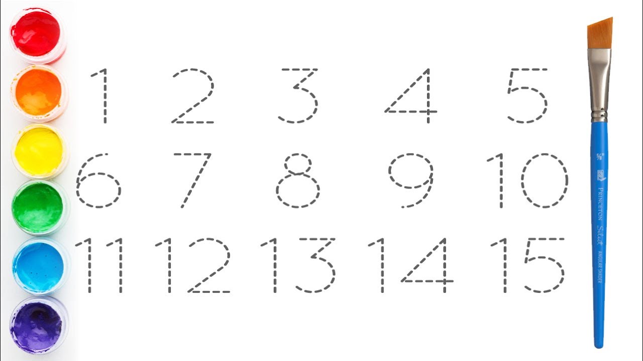 Learn Counting 1- 15 | Easy NumbersSong In English For Kids Beginners ...