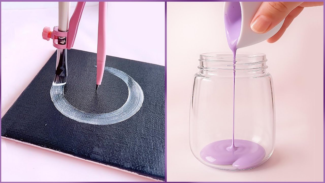 8 painting hacks for Beginners || Easy Creative Art Hacks When You’re ...