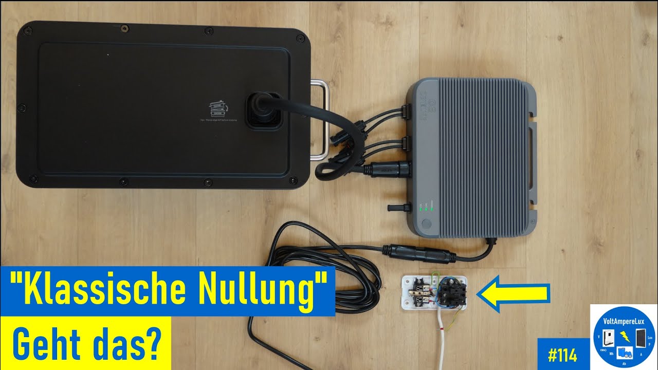#114 - Funktionieren Mikrowechselrichter bei "klassischer Nullung ...