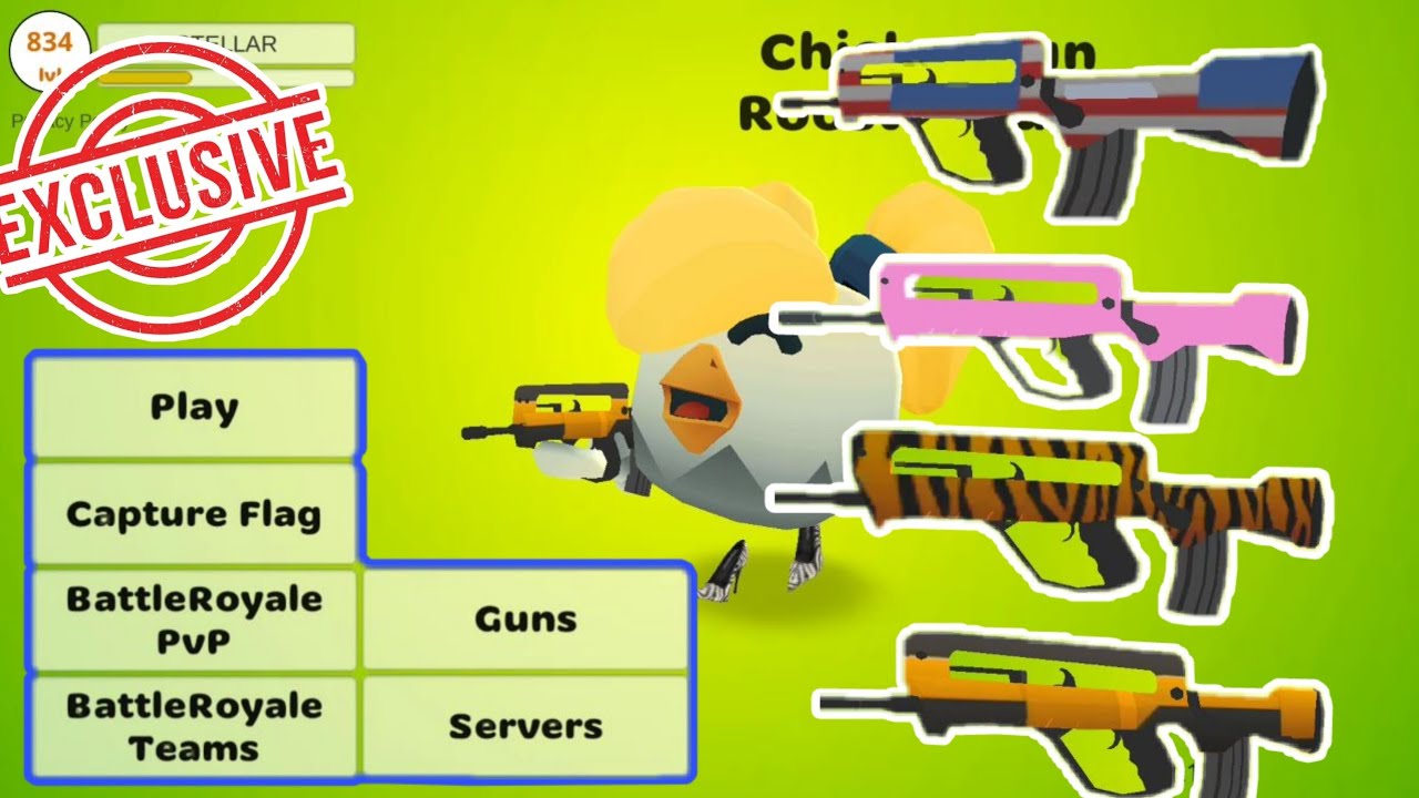 CHICKEN GUN NEW UPDATE | NEW GUNS AND SKINS 🤩🤩 - YouTube