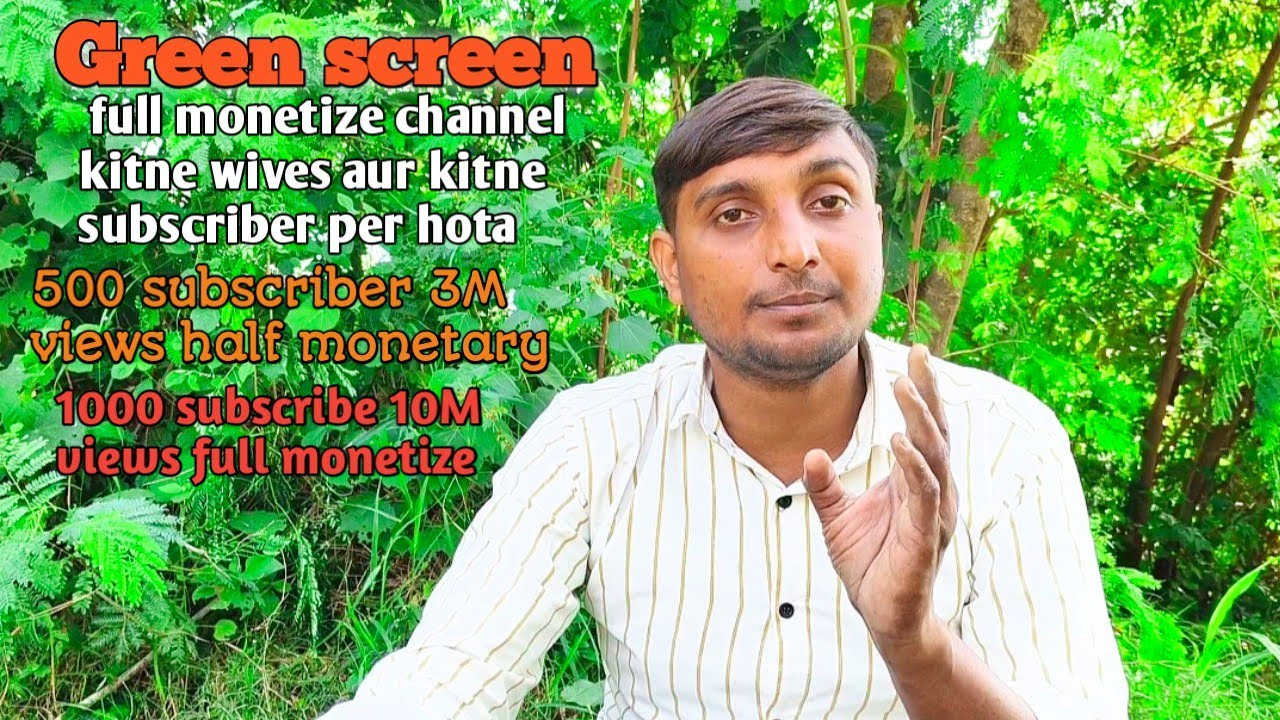 How to monetize youtube channel 500 subscribers 500 subscriber se ...