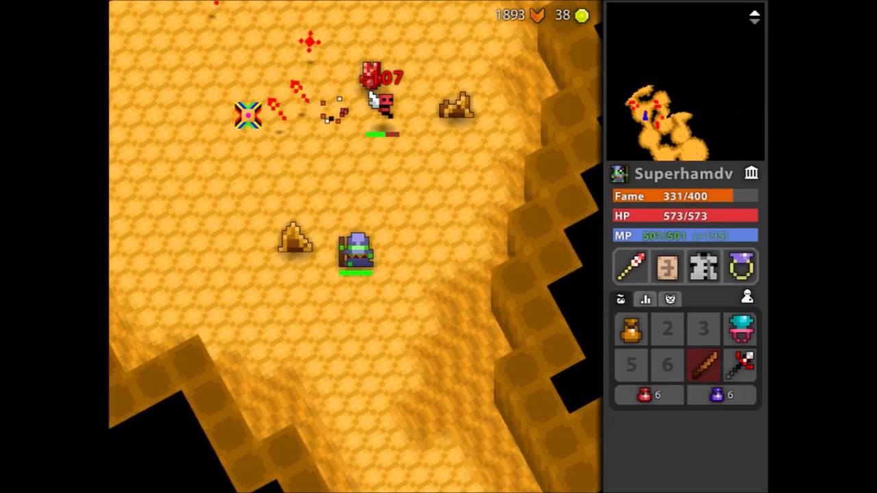 [ROTMG] First Look- The Hive - YouTube