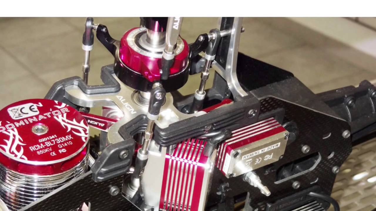 T-rex 550l - YouTube