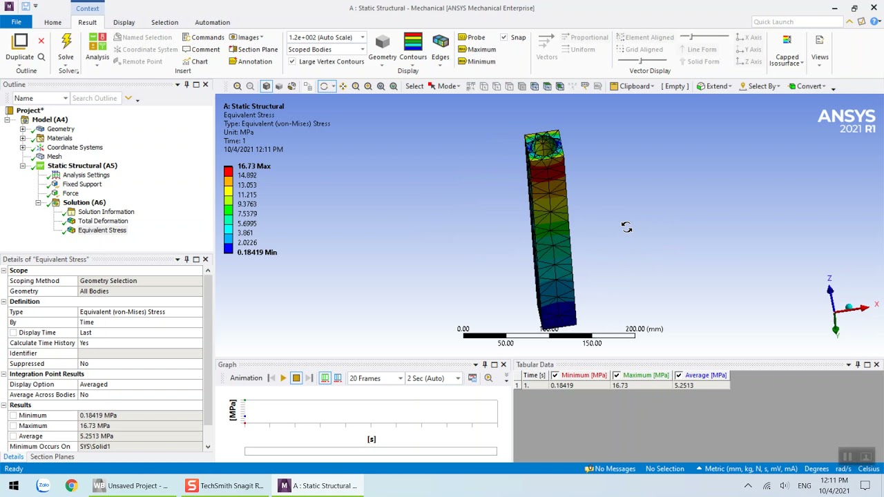 CAE: Use "parameters" in Static Structure - YouTube