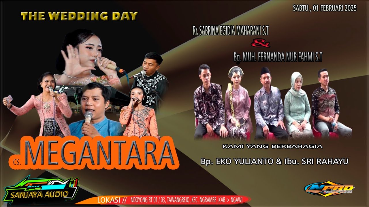 LIVE NPRO // HIBURAN // SABRINA & FERNANDA // RIAS HENI WEDDING // CS ...